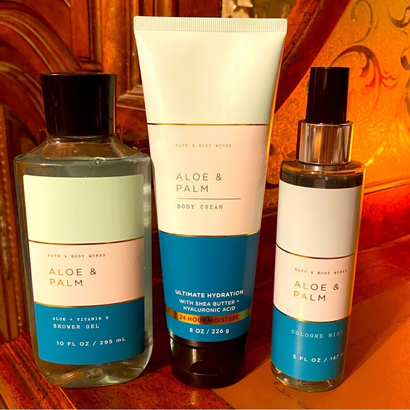 Bath & Body Works | Grooming | Bath Body Works Aloe Palm Set | Poshmark